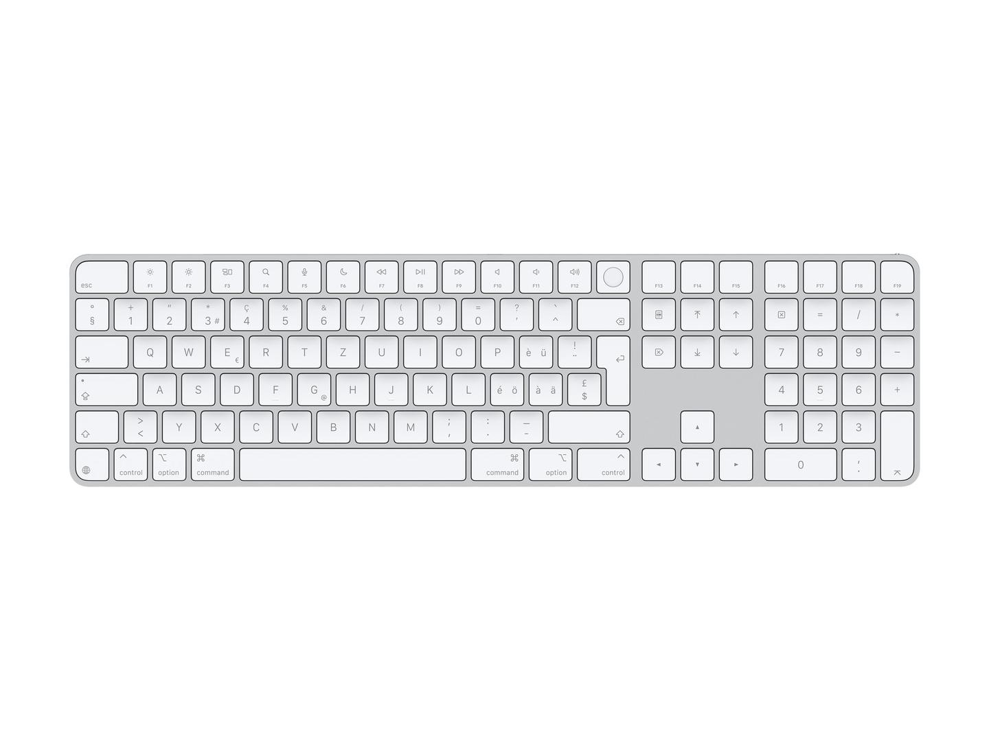 Apple Magic Keyboard with Touch ID and Numeric Keypad | MXK73SM/A