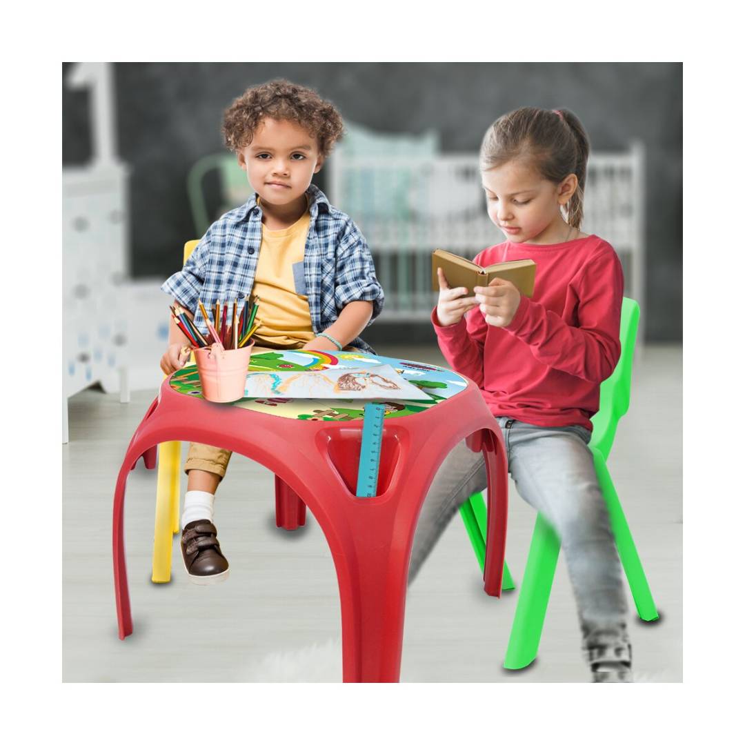 JAMARA Children's table Fun with Numbers XL red | 460751