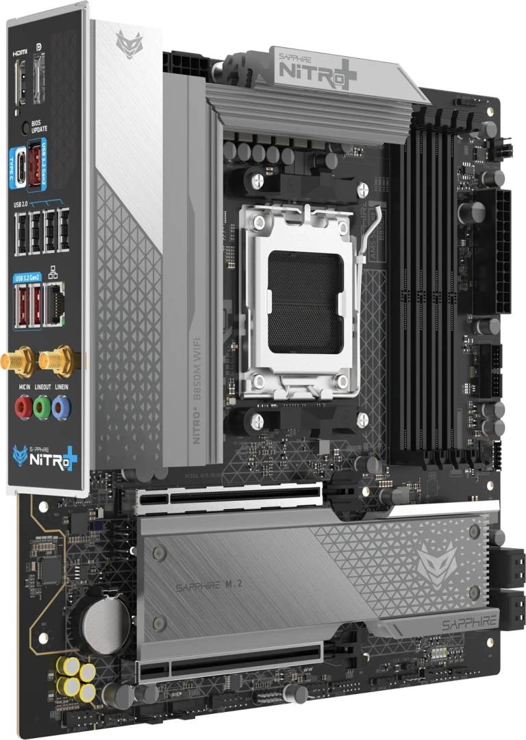 Sapphire NITRO+ B850M WIFI AM5 Motherboard