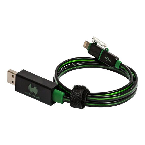 RealPower floating cable 2in1 - Charging / data cable - | 185962