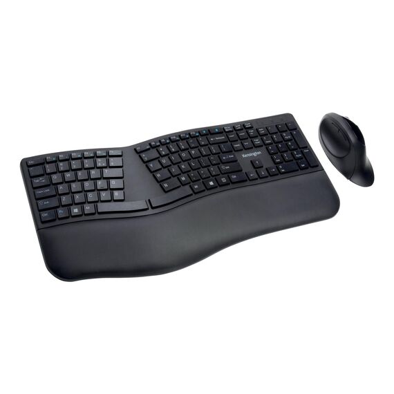 Kensington Pro Fit Ergo Wireless Keyboard and Mouse - | K75406FR